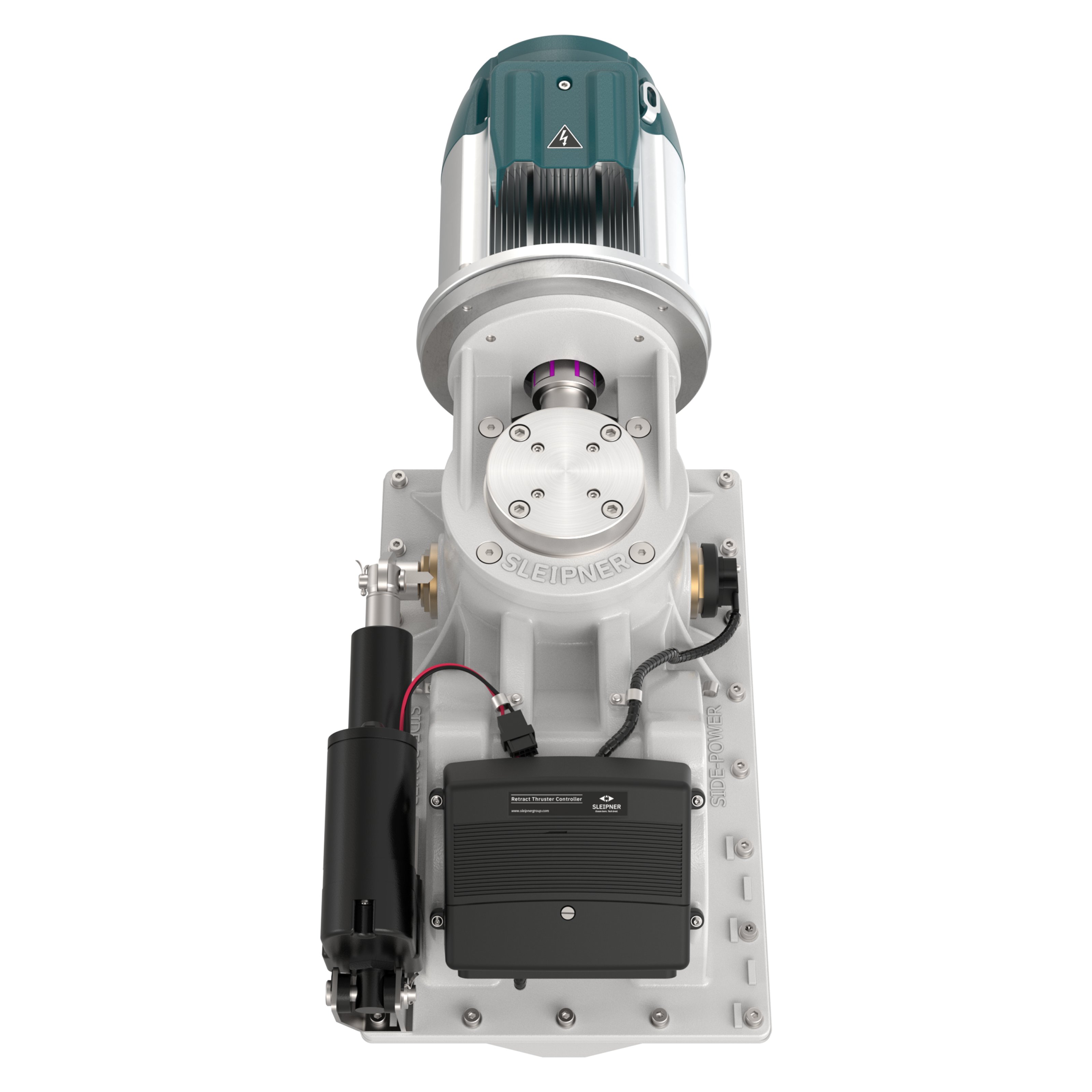 ERL100 eVision retract bow/stern thruster 24V - Sleipner Group